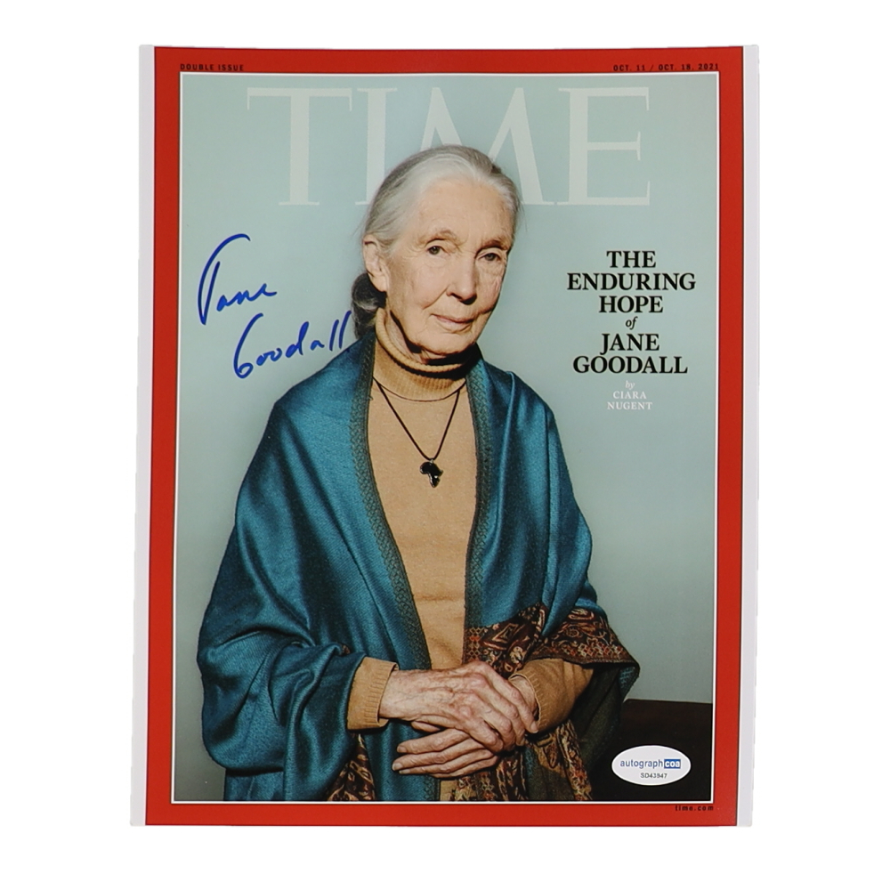 Jane Goodall Signed 8x10 Photo (AutographCOA) | Pristine Auction
