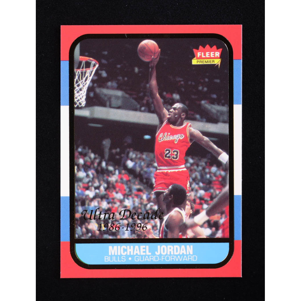 Michael Jordan 1996-97 Ultra Decade of Excellence #U4 | Pristine Auction