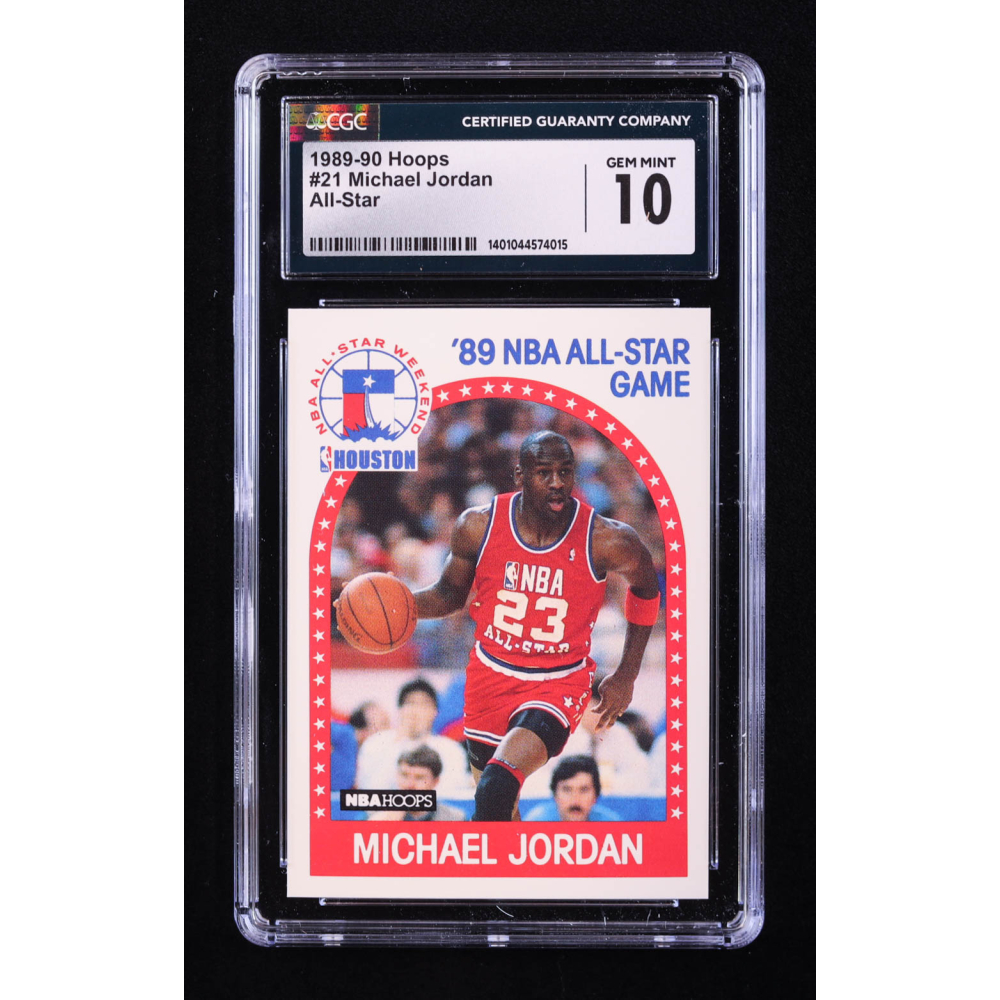 Michael Jordan 1989-90 Hoops #21 AS (CGC 10) | Pristine Auction