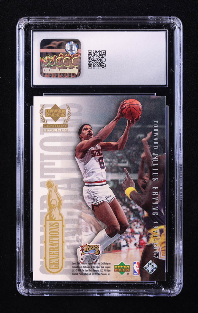 Michael Jordan / Julius Erving 1999 Upper Deck Century Legends ...