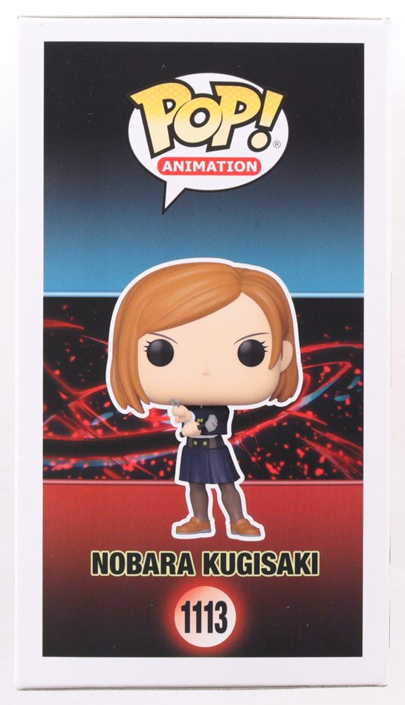 Anne Yatco Signed "Jujutsu Kaisen" #1113 Nobara Kugisaki Funko Pop ...