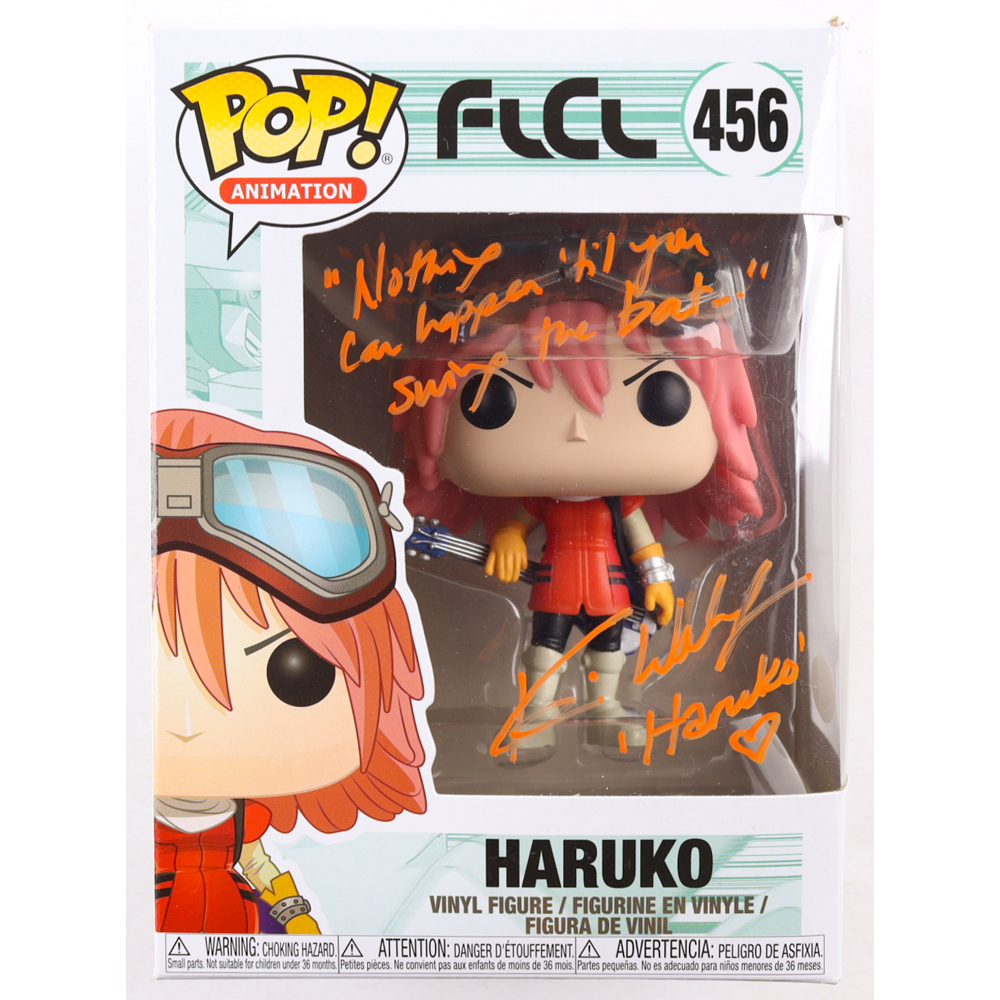 Kari Wahlgren Signed "FLCL" #456 Haruko Funko Pop! Vinyl Figure ...