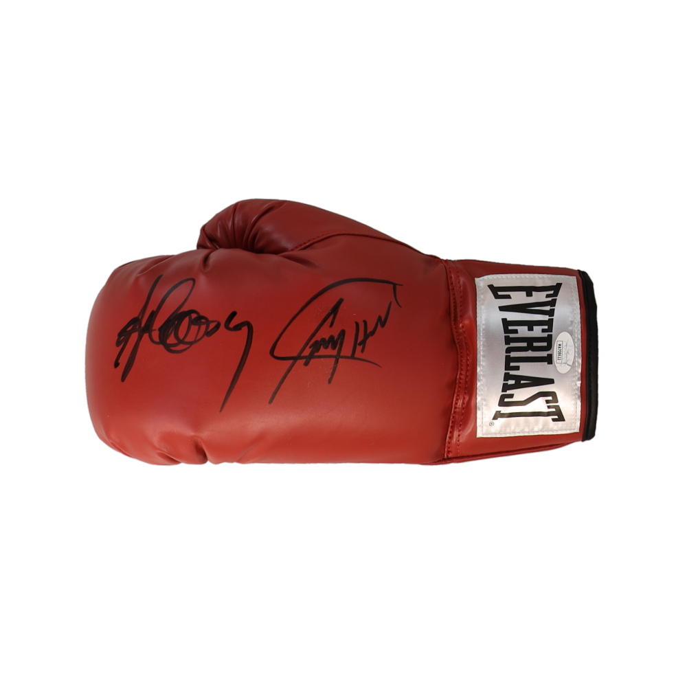 Larry Holmes and Gerry Cooney Signed Everlast Boxing Glove (JSA) | Pristine Auction