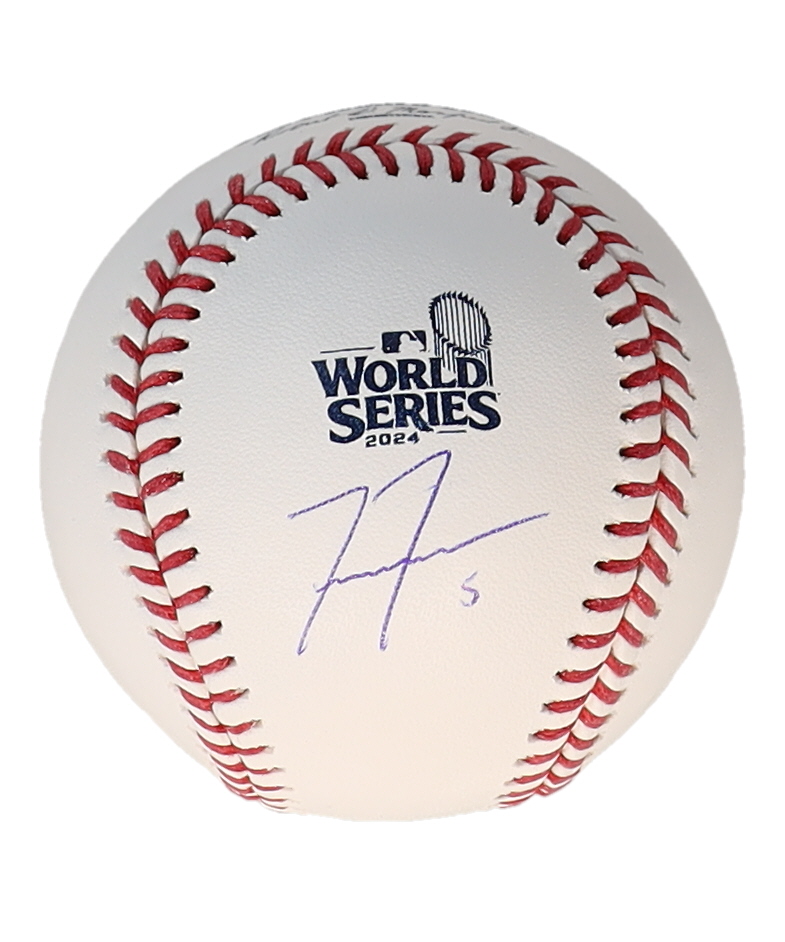 Freddie Freeman Signed 2024 World Series Baseball (MLB) | Pristine Auction