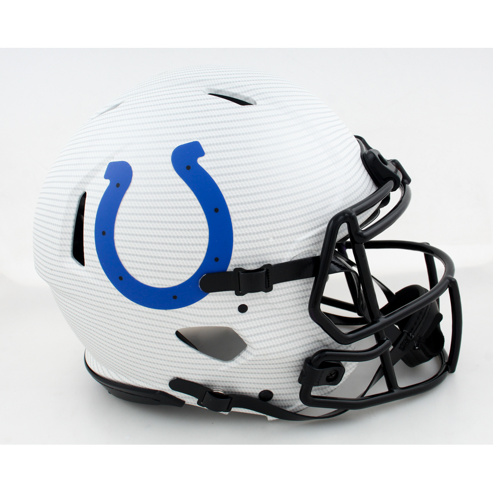 Colts Full-Size Authentic On-Field Hydro-Dipped Speed Helmet | Pristine ...