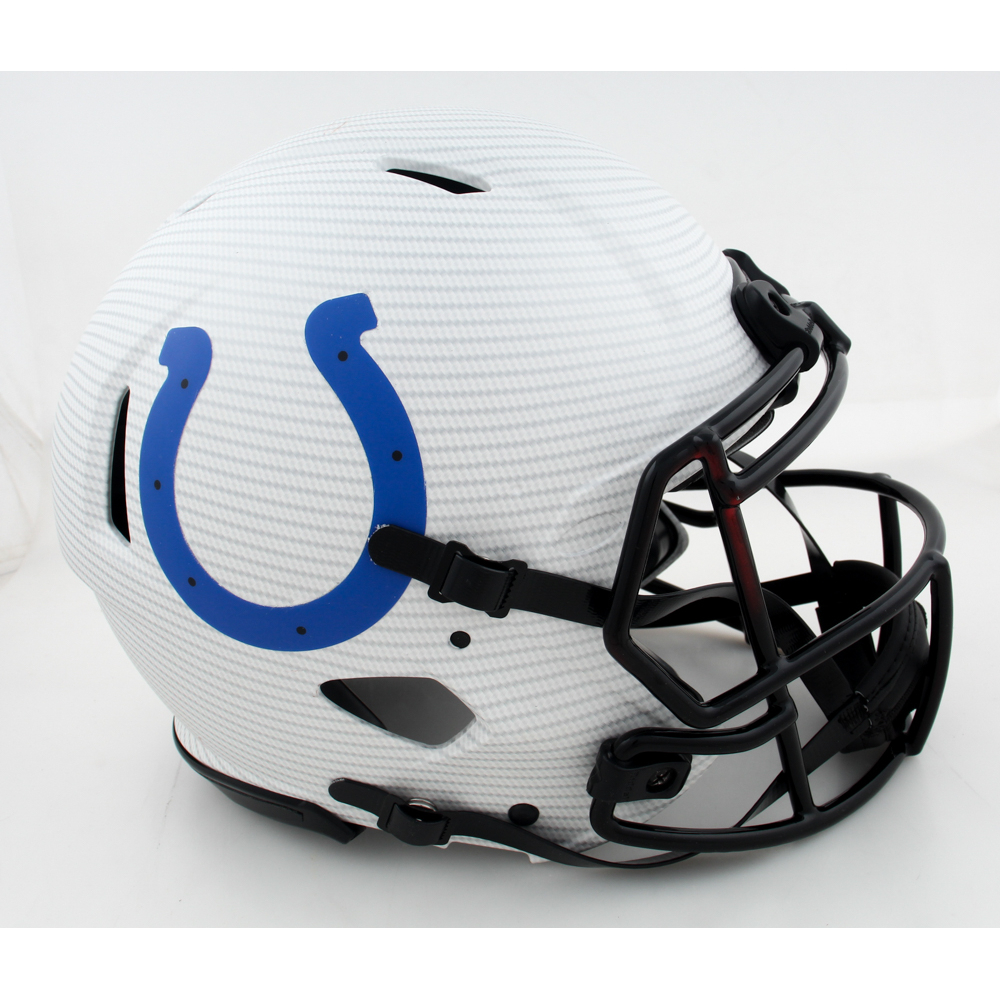 Colts Full-Size Authentic On-Field Hydro-Dipped Speed Helmet | Pristine ...