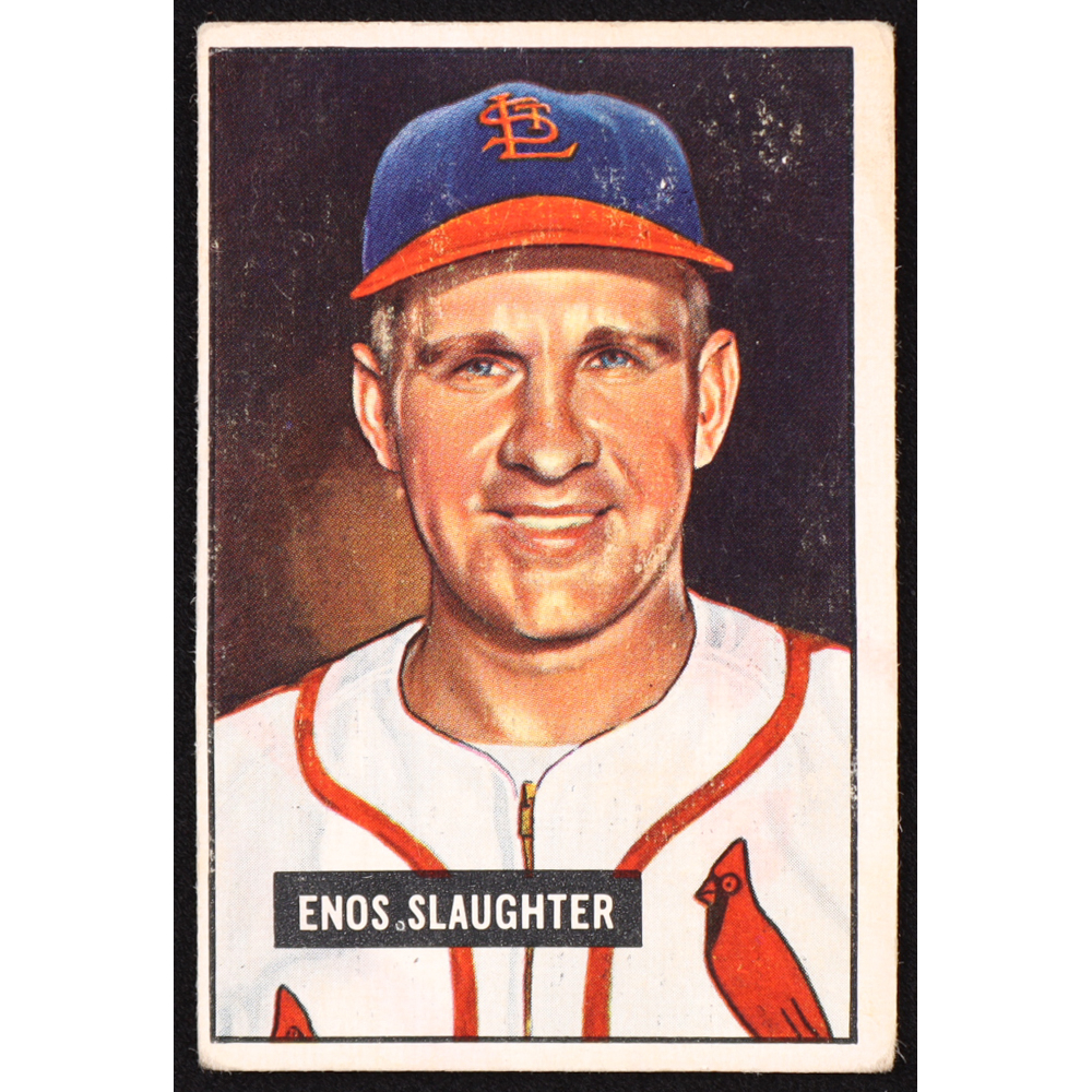 Enos Slaughter 1951 Bowman #58 | Pristine Auction