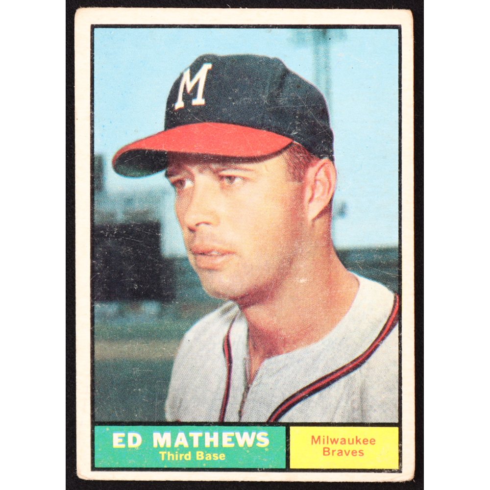 Ed Mathews 1961 Topps #120 | Pristine Auction