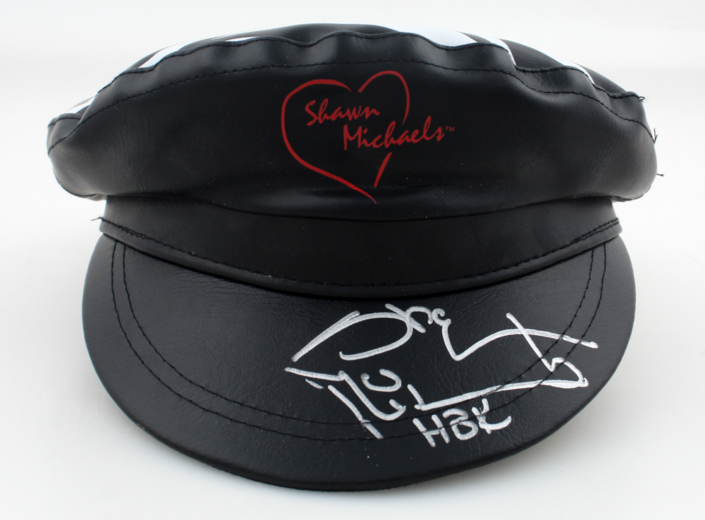 Shawn Michaels Signed "Heartbreak Kid" Hat Inscribed "HBK" (Beckett ...