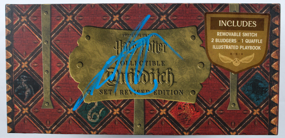Daniel Radcliffe Signed Collectible Quidditch Revised Set In Original ...