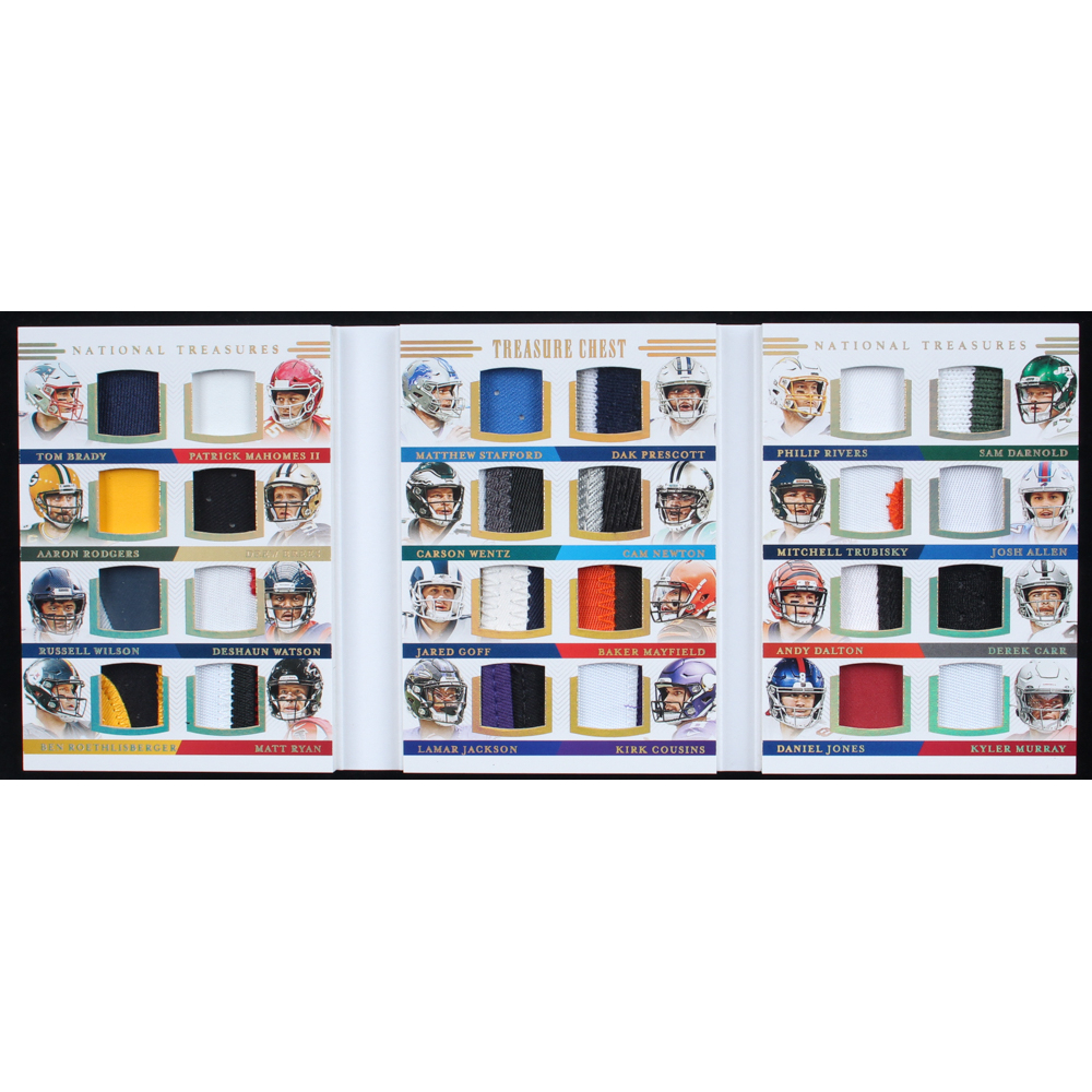 2019 Panini National Treasures Treasure Chest Booklets #TC2 #12/25 ...