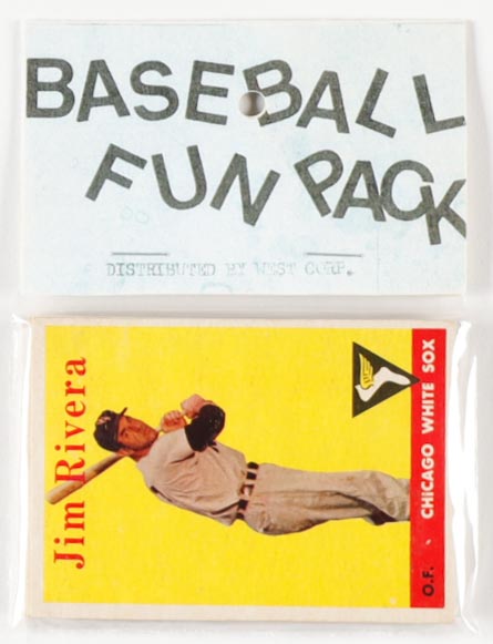 1958 Topps Baseball Card Fun Pack with (10) Cards | Pristine Auction