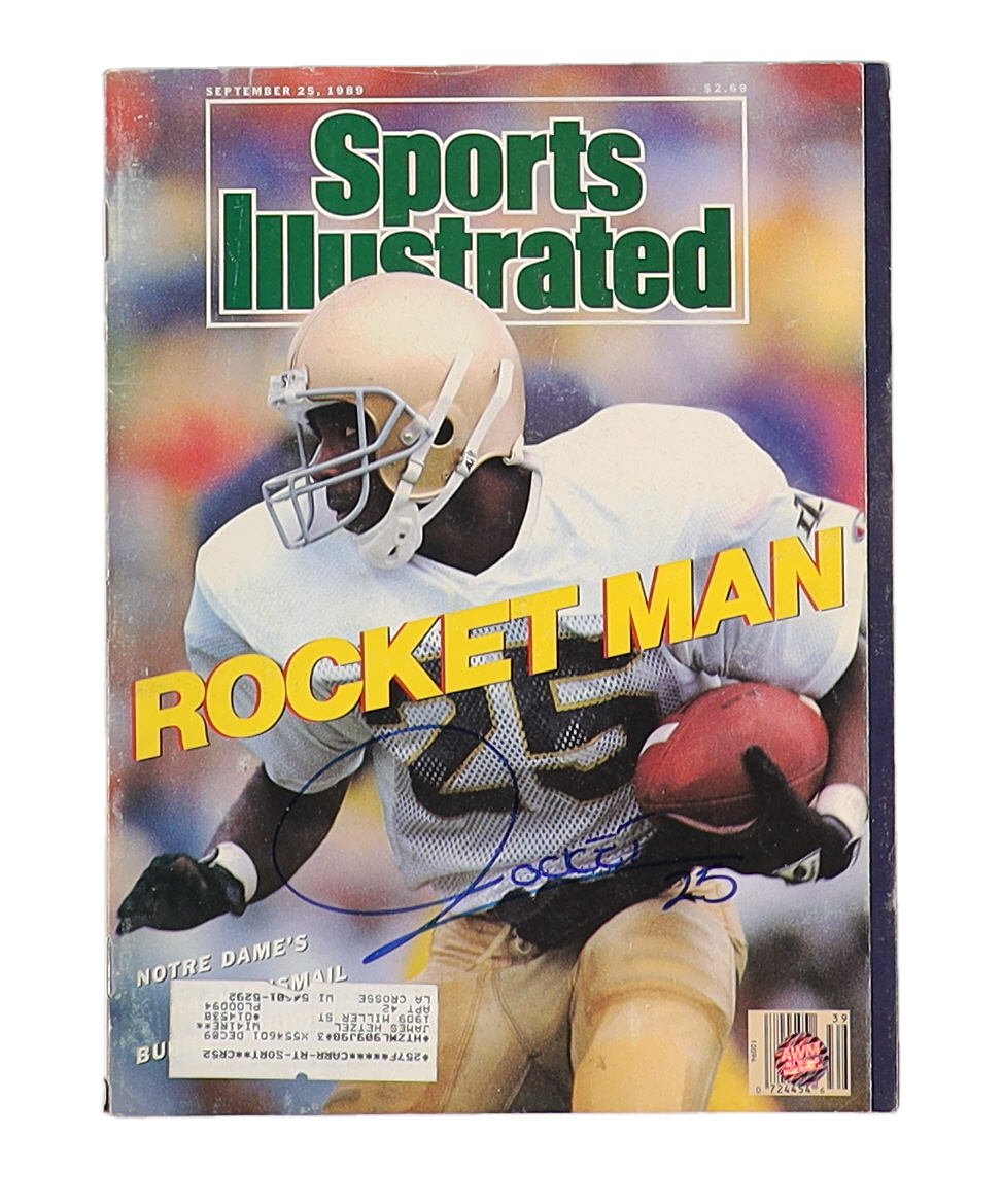 Rocket Ismail Signed 1989 Sports Illustrated Magazine (AWM) | Pristine ...