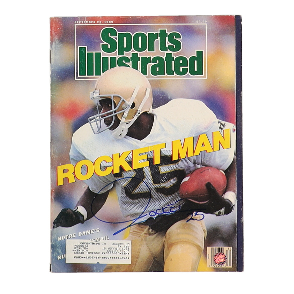 Rocket Ismail Signed 1989 Sports Illustrated Magazine (AWM) | Pristine ...