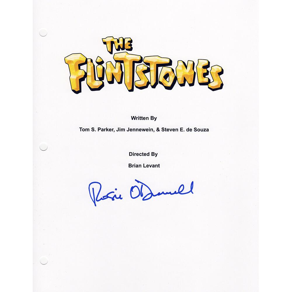 Rosie O'Donnell Signed "The Flintstones" Movie Script Cover Page ...