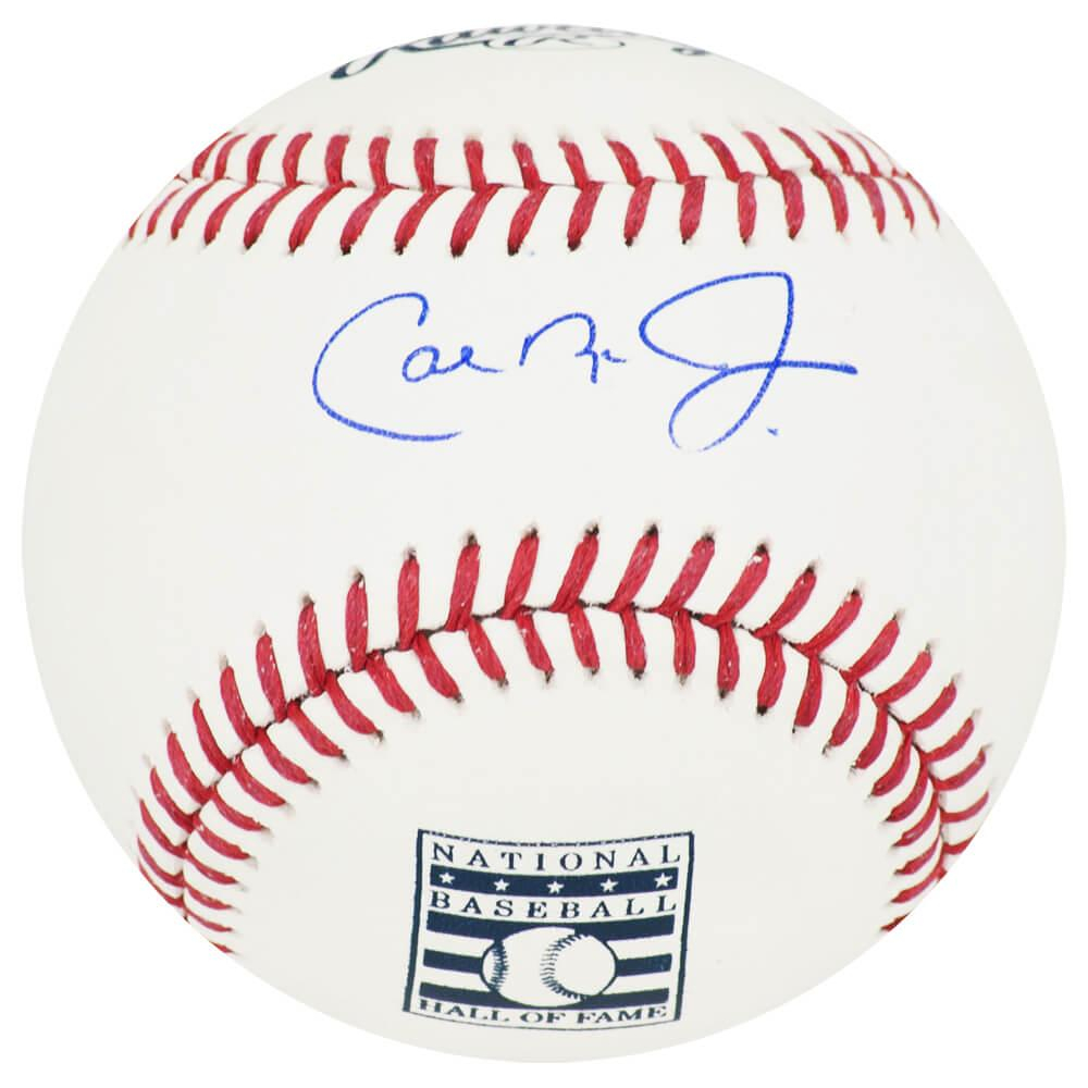 Cal Ripken Jr. Signed OML Hall of Fame Logo Baseball (Fanatics ...
