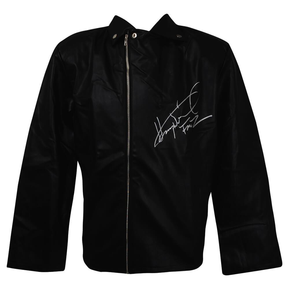 Henry Winkler Signed "Happy Days" T-Bird Leather Jacket Inscribed "Fonz ...