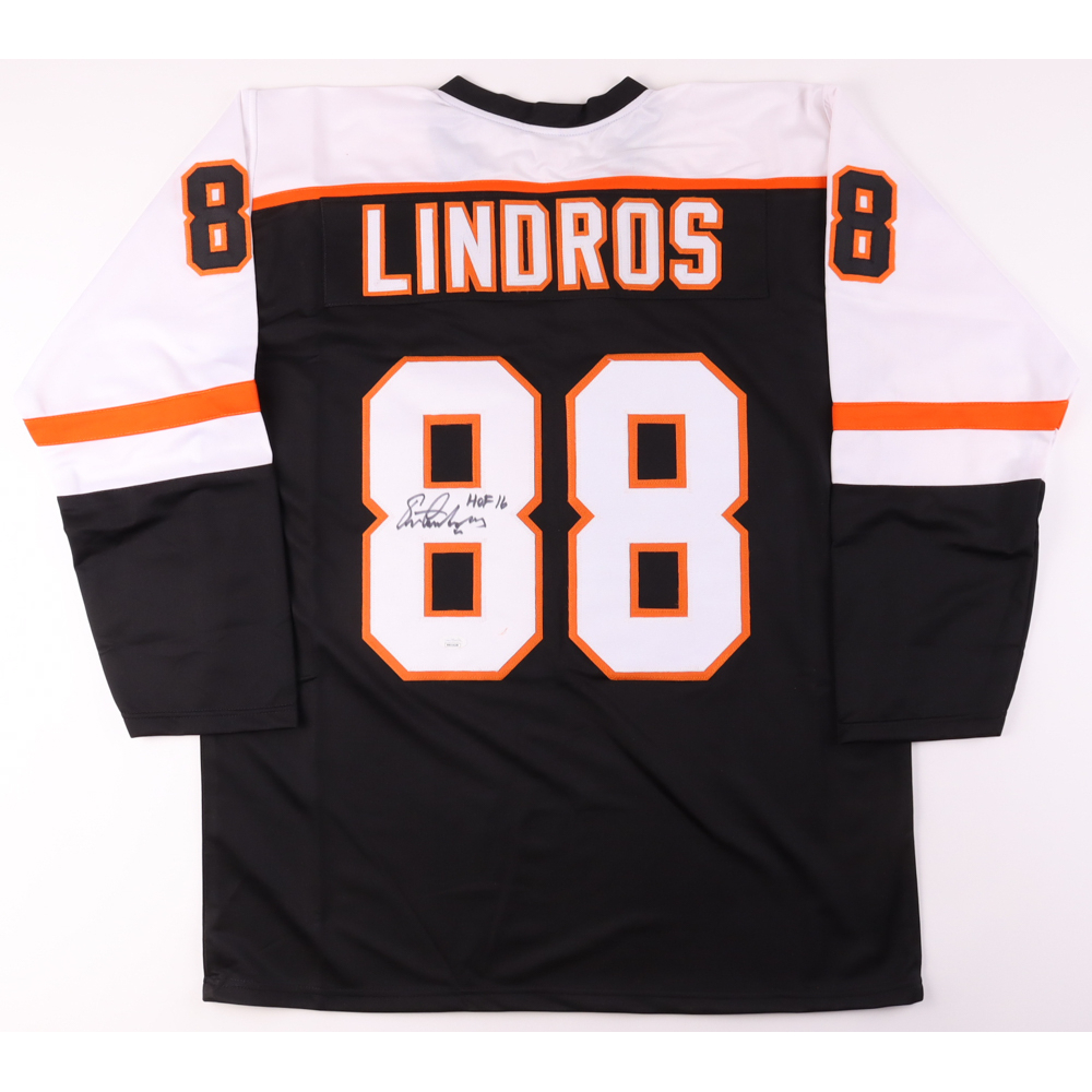 Eric Lindros Signed Jersey Inscribed "HOF 16" (JSA) | Pristine Auction