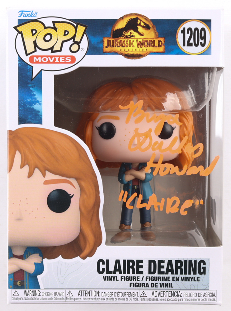 Bryce Dallas Howard Signed "Jurassic World: Dominion" #1209 Claire ...