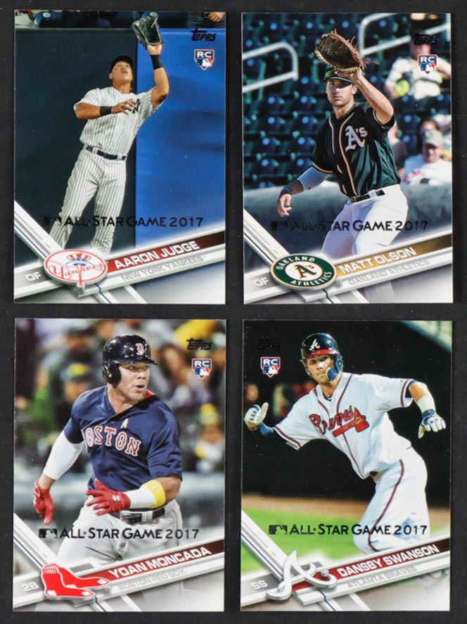 2017 Topps Baseball Factory Set All-Star Edition With Aaron Judge #287 ...