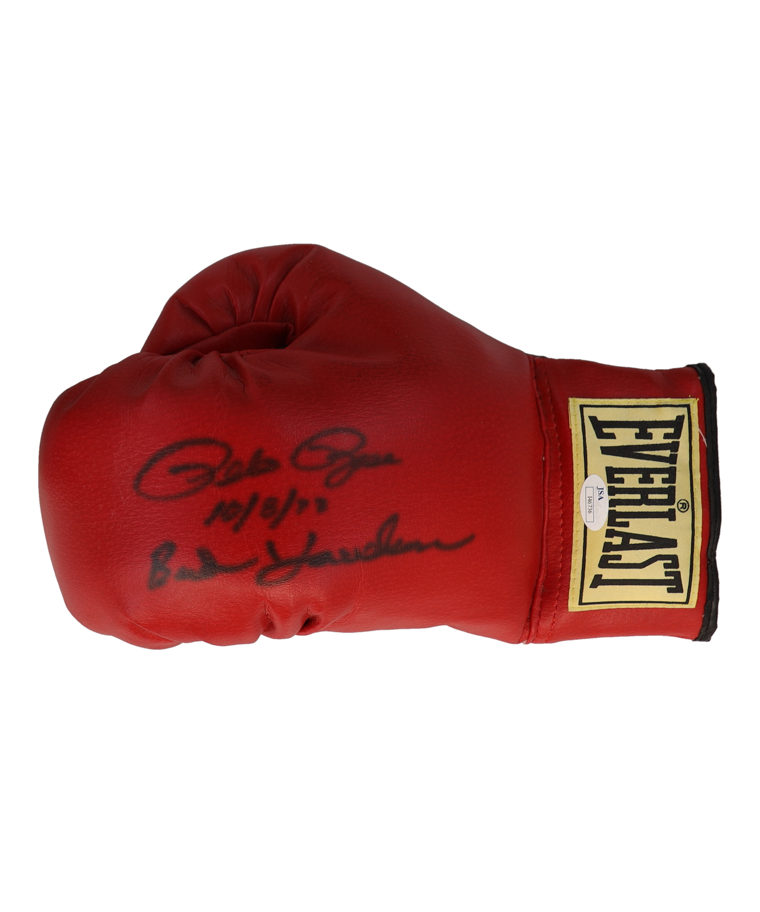 Pete Rose & Bud Harrelson Signed Everlast Boxing Glove with Inscription ...
