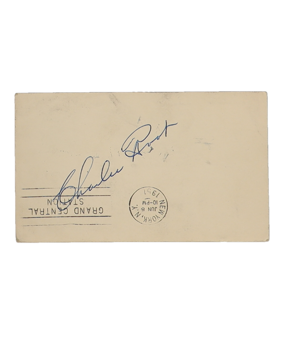 Charlie Root Signed Cut (JSA) | Pristine Auction