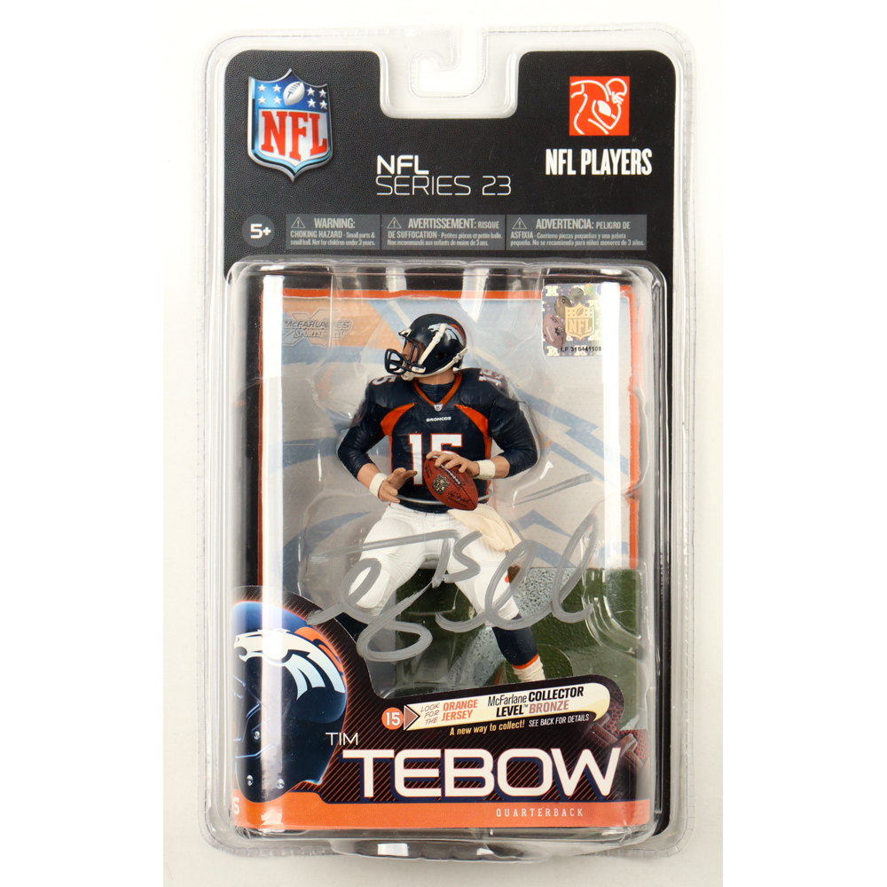 Tim Tebow Signed 2010 NFL Players Series 23 Action Figure (Tebow ...