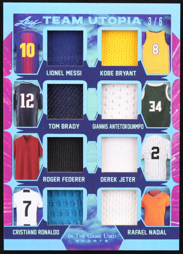 Lionel Messi / Kobe Bryant / Tom Brady / Giannis Antetokounmpo / Roger ...