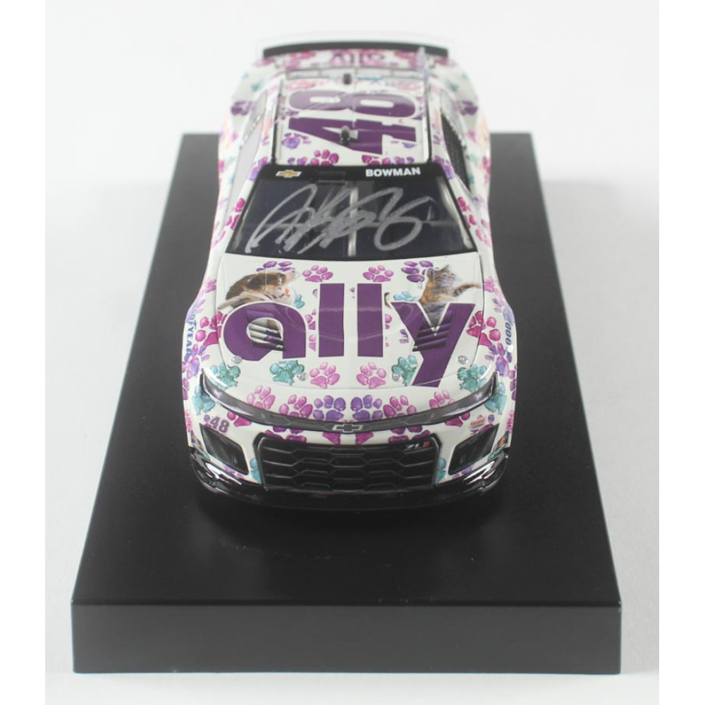 Alex Bowman Signed 2024 #48 Ally Hendricks Best Friends 1:24 Diecast Car (PA) | Pristine Auction