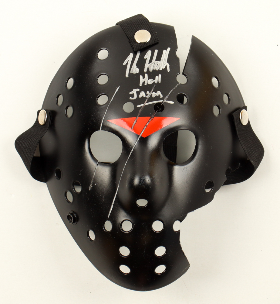 Kane Hodder Signed "Friday the 13th" Mask Inscribed "Hell Jason ...