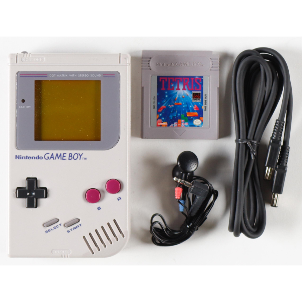 Game Boy Compact Video Game System with Original Box, Headphones ...