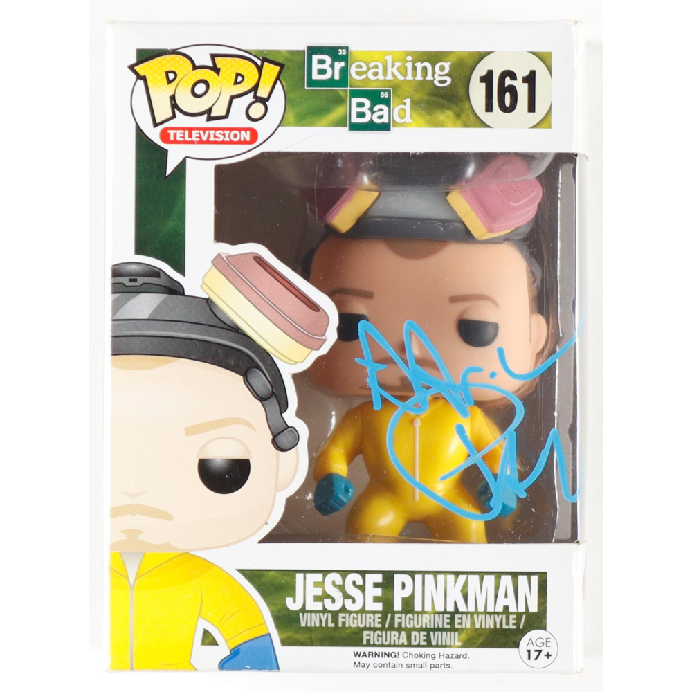 Aaron Paul Signed "Breaking Bad" #161 Jesse Pinkman Funko Pop! Vinyl ...