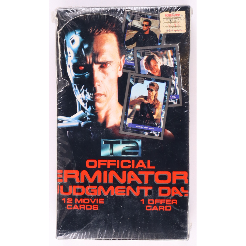 1991 Terminator 2 Judgement Day Impel Trading Card Box With (36) Packs ...