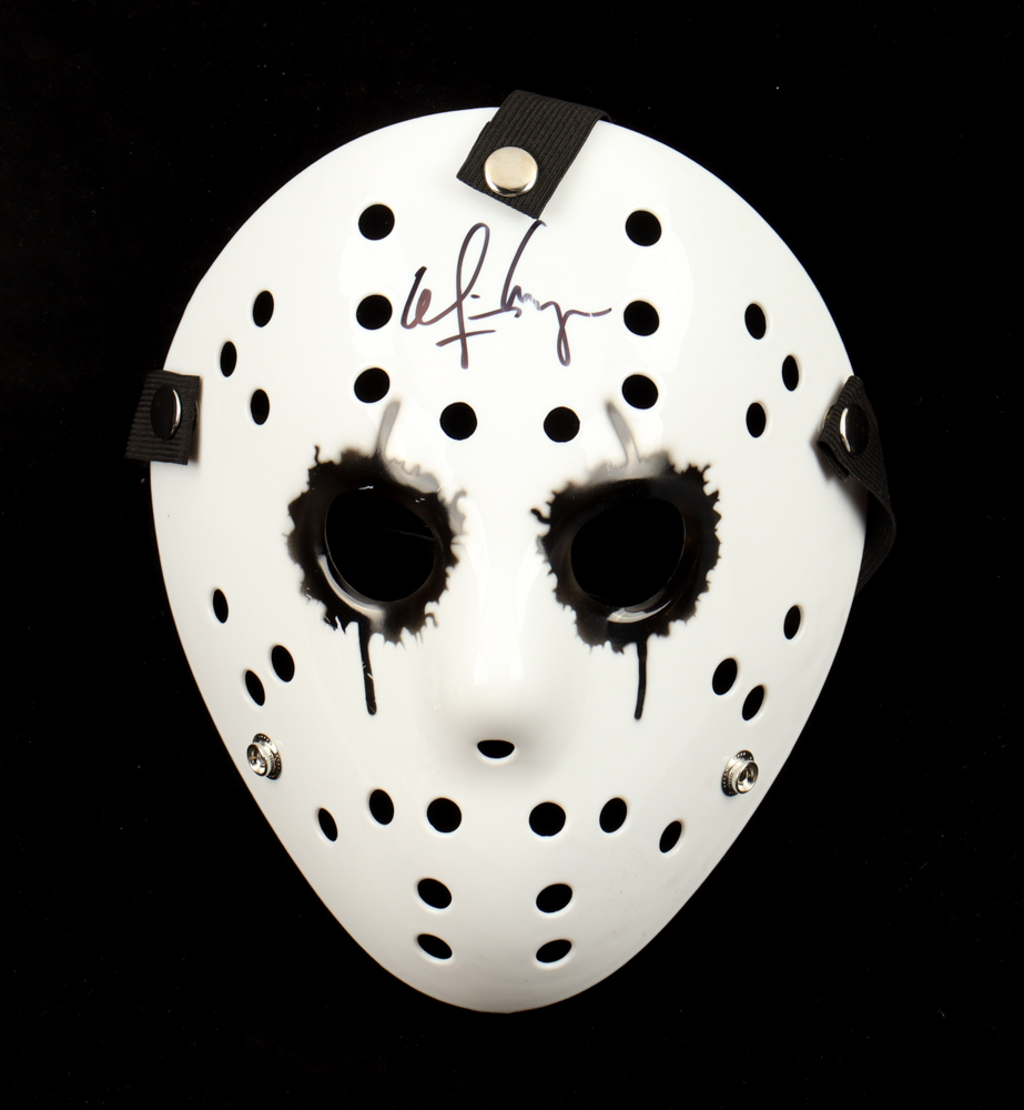 Alice Cooper Signed Custom "Friday the 13th" Jason Mask (Beckett ...