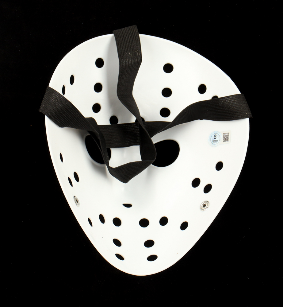 Alice Cooper Signed Custom "Friday the 13th" Jason Mask (Beckett ...