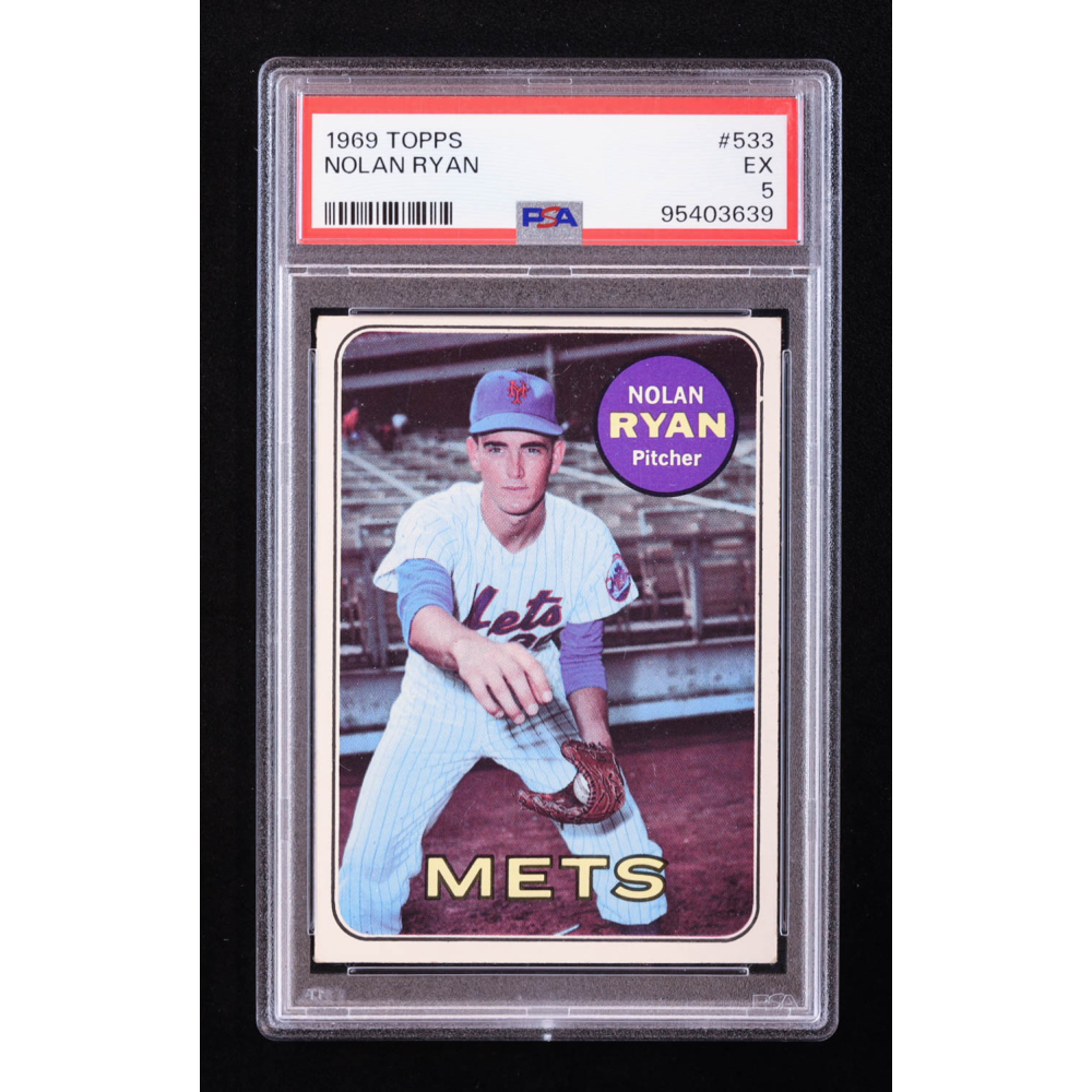 Nolan Ryan 1969 Topps #533 (PSA 5) | Pristine Auction