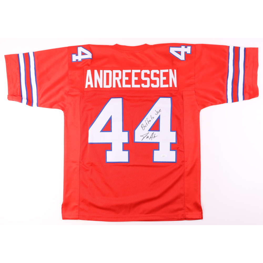 Joe Andreessen Signed Jersey Inscribed "Buffalo Joe" (JSA) | Pristine ...