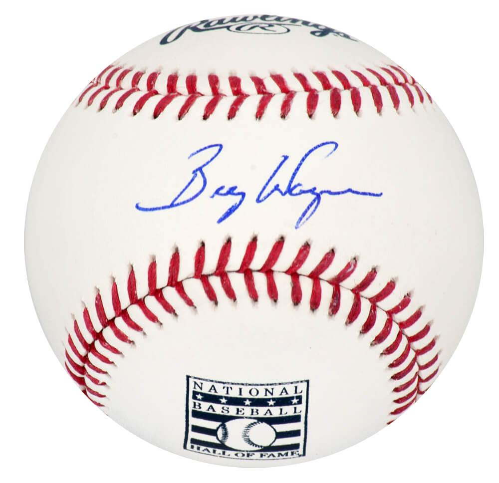 Billy Wagner Signed Rawlings Hall of Fame Logo OML Baseball (Schwartz ...