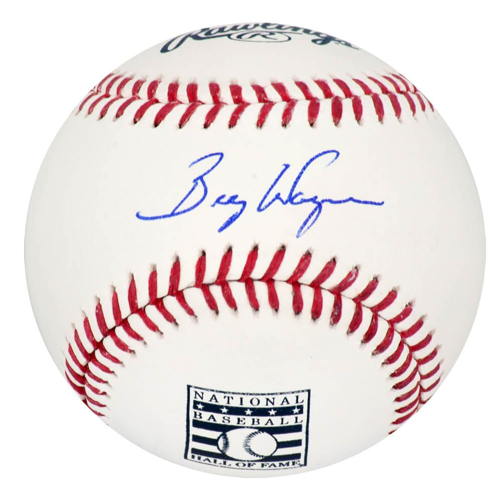 Billy Wagner Signed OML Hall of Fame Logo Baseball (Schwartz ...