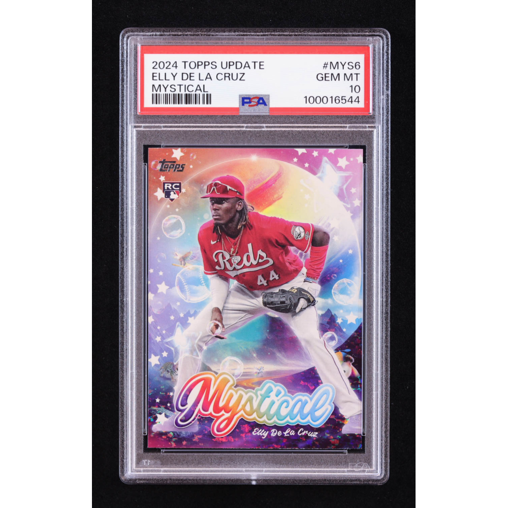 Elly De La Cruz 2024 Topps Update Mystical #MYS6 RC (PSA 10) | Pristine ...