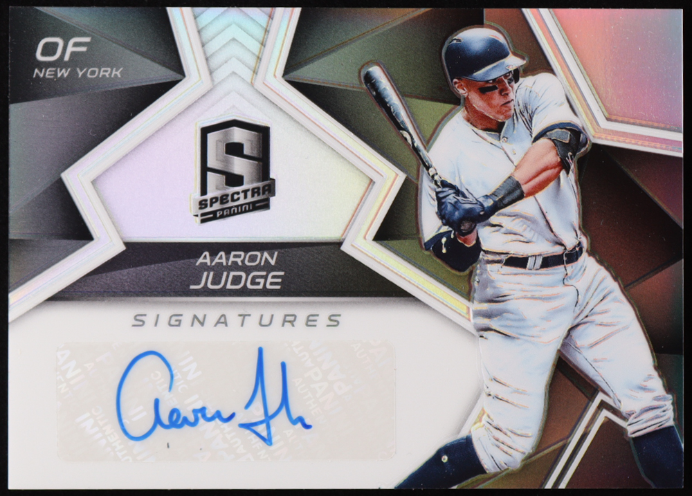 Aaron Judge 2017 Panini Spectra Signatures #SSAJ #085/199 | Pristine ...