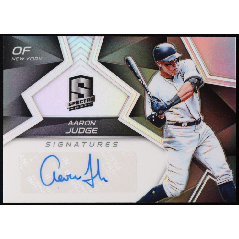 Aaron Judge 2017 Panini Spectra Signatures #SSAJ #085/199 | Pristine ...