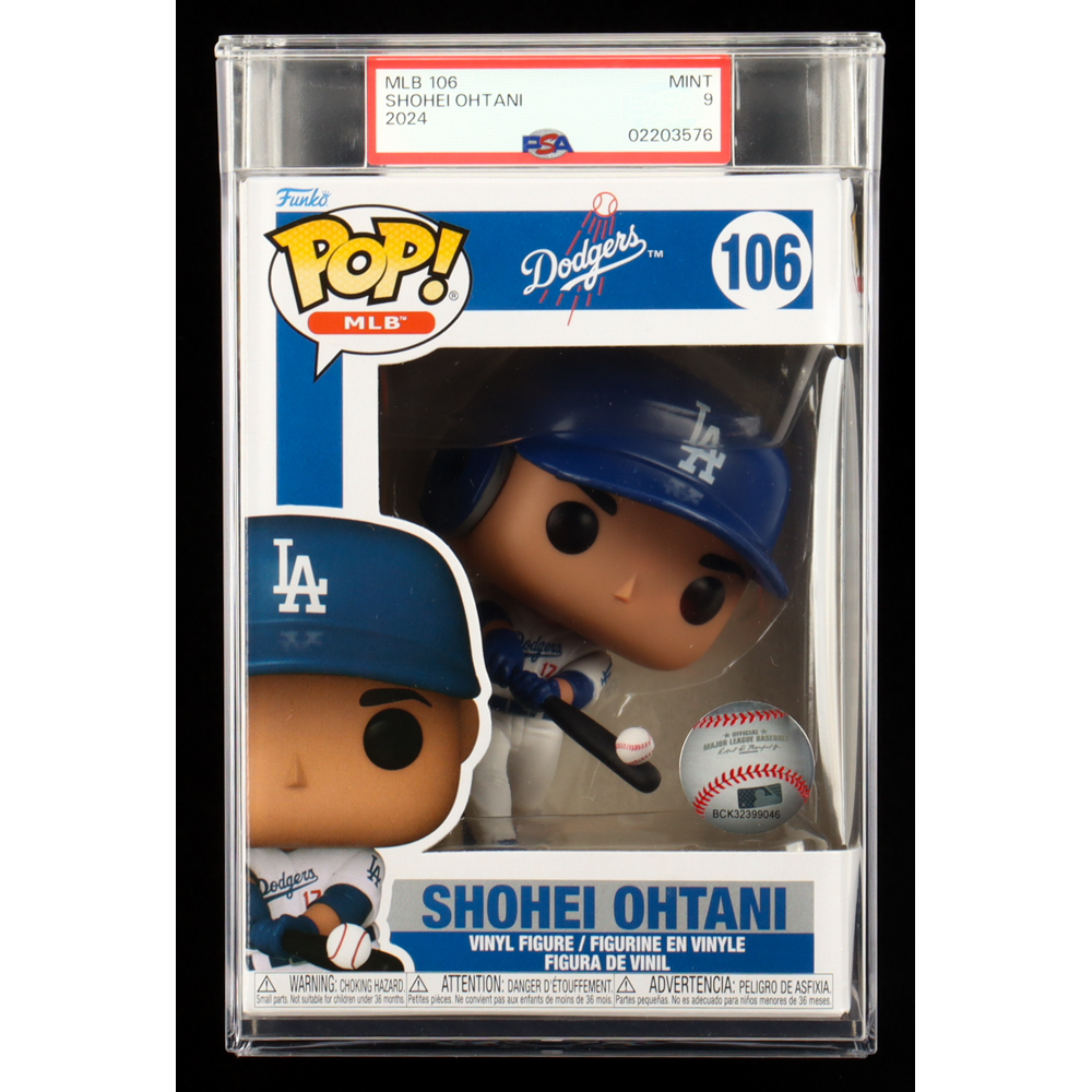 Shohei Ohtani "Los Angeles Dodgers" Funko Pop! MLB #106 Vinyl Figure ...