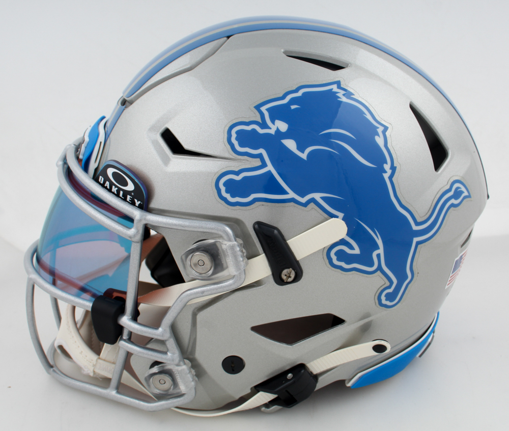Sam LaPorta Signed Lions Full-Size Authentic On-Field Speed-Flex Helmet ...