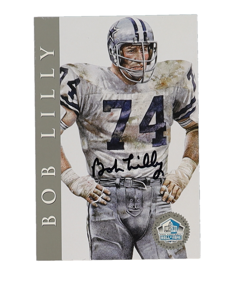 Bob Lilly Signed LE 1998 HOF Signature Series Card (JSA) | Pristine Auction