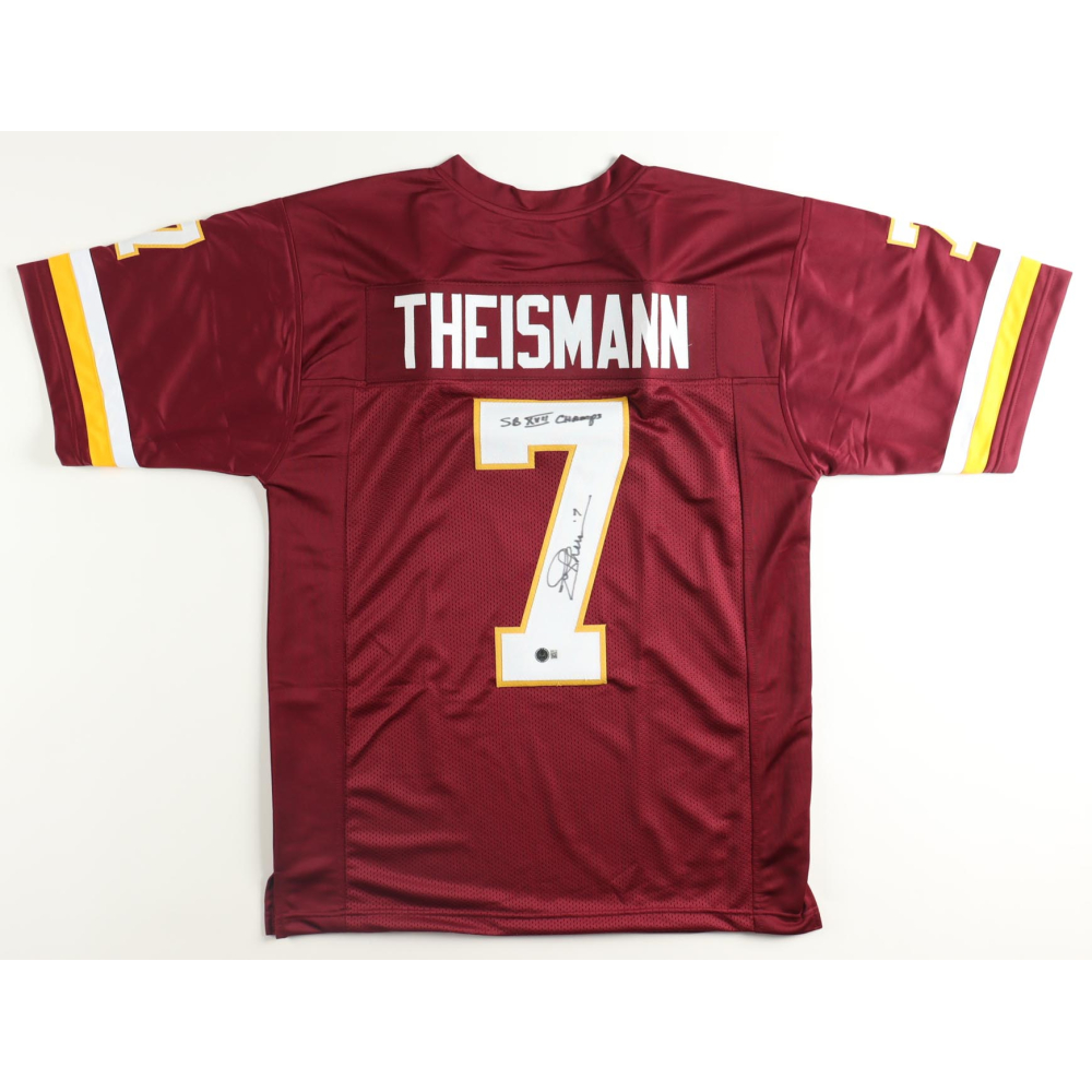 Joe Theismann Signed Jersey Inscribed "SB XVII CHAMPS" (Beckett ...