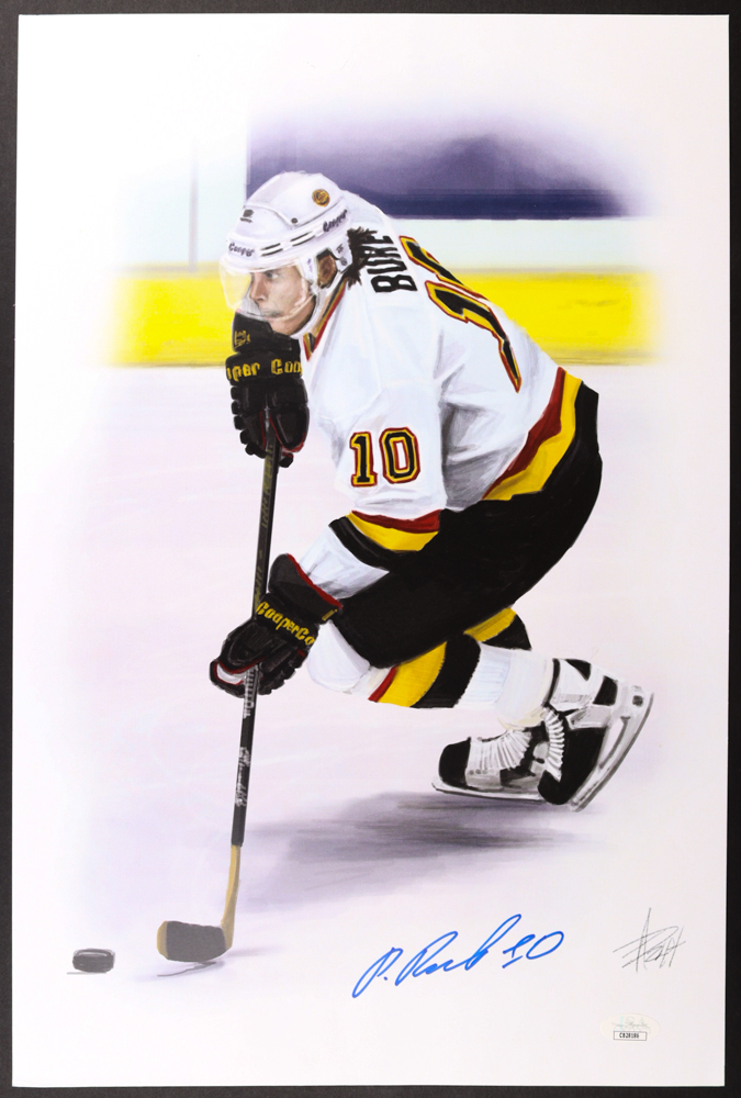 Pavel Bure Signed Alex Douglas "The Russian Rocket" 12x18 Lithograph ...