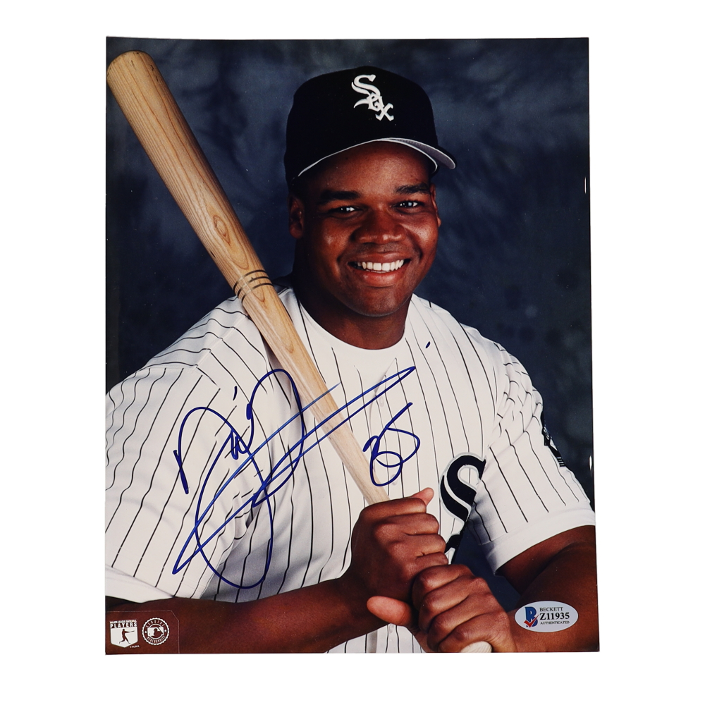 Frank Thomas Signed White Sox 8x10 Photo (Beckett) | Pristine Auction