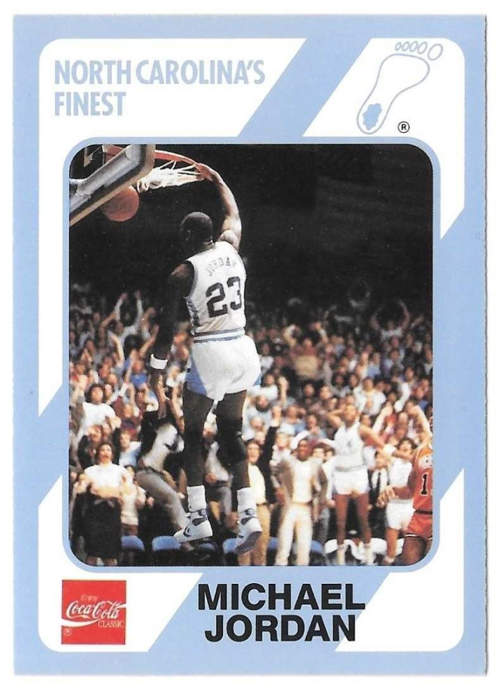 Michael Jordan 1989 North Carolina Collegiate Collection #16 | Pristine ...