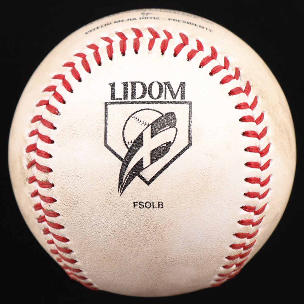 Albert Pujols Signed LIDOM Logo Baseball (Beckett) | Pristine Auction